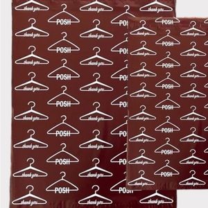 Office | 5 14x17 Poly Mailers Xl Posh Thank You Shipping Envelopes ...